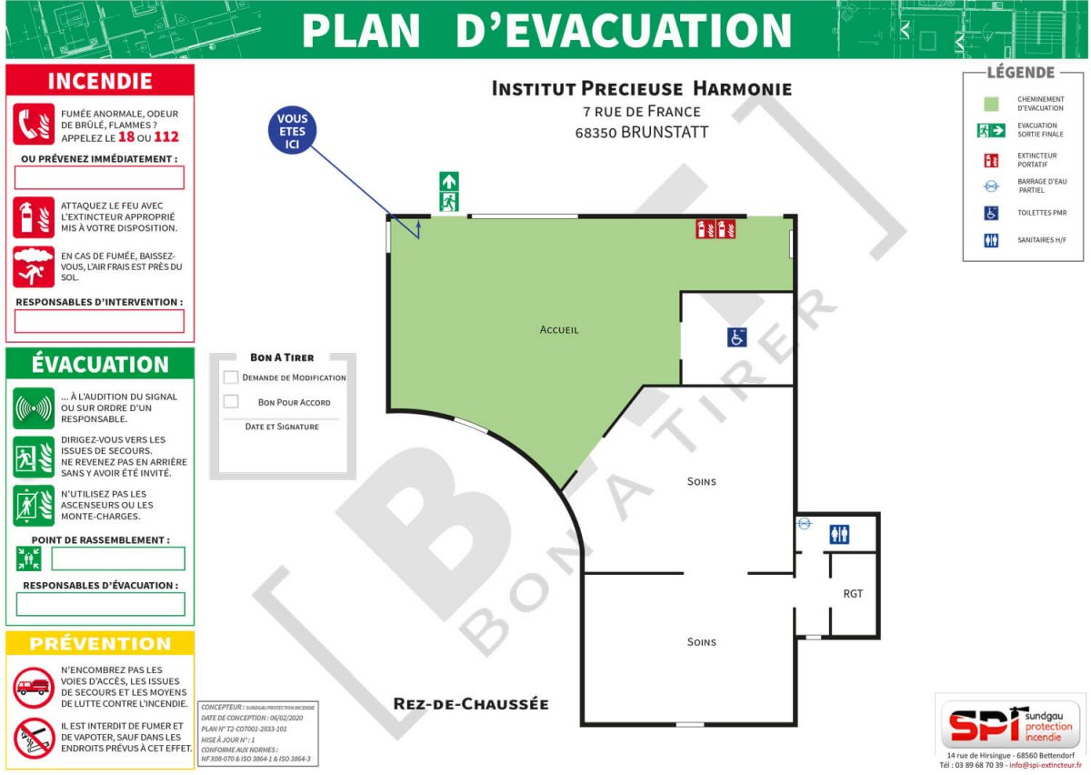 Plans et signalétiques - Sundgau Protection Incendie
