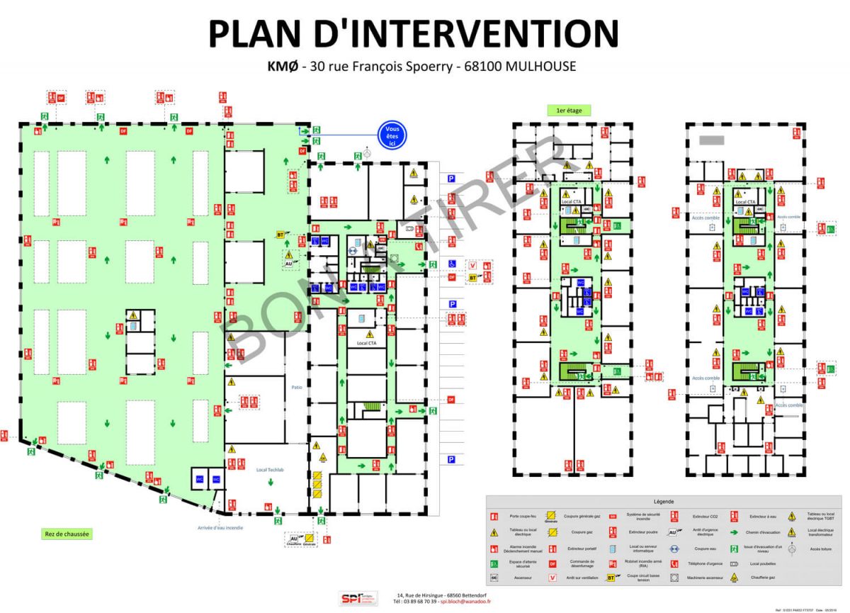 Plans et signalétiques - Sundgau Protection Incendie